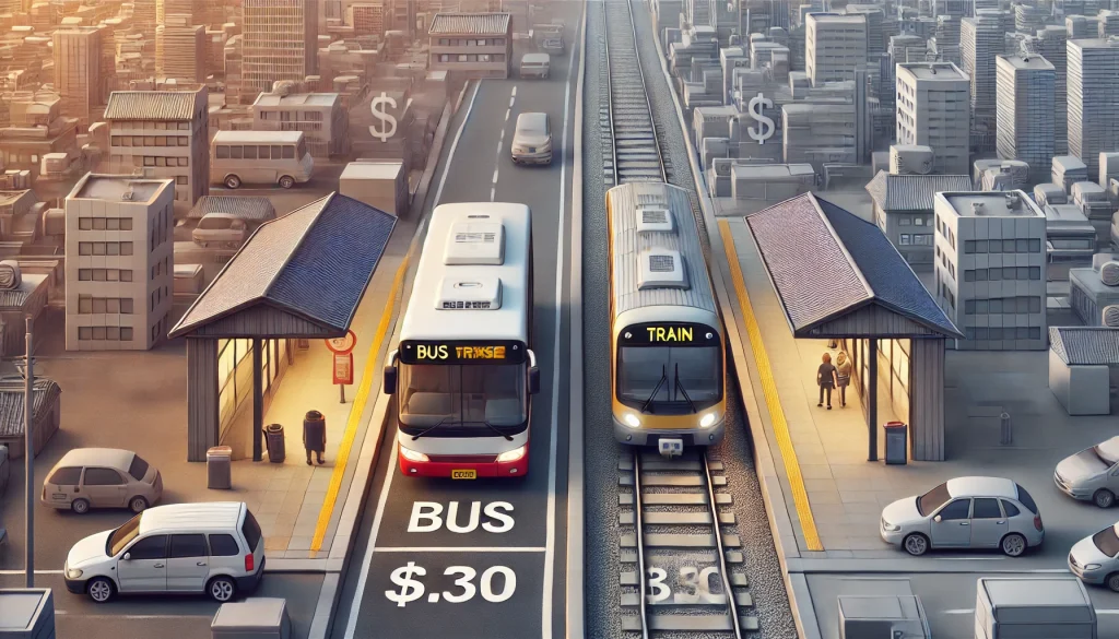 バス通勤と電車通勤、どっちがおすすめできるのか？